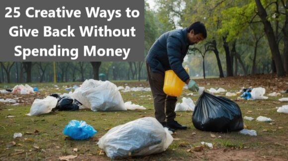 25 Creative Ways to Give Back Without Spending Money (BE CHARITABLE ...